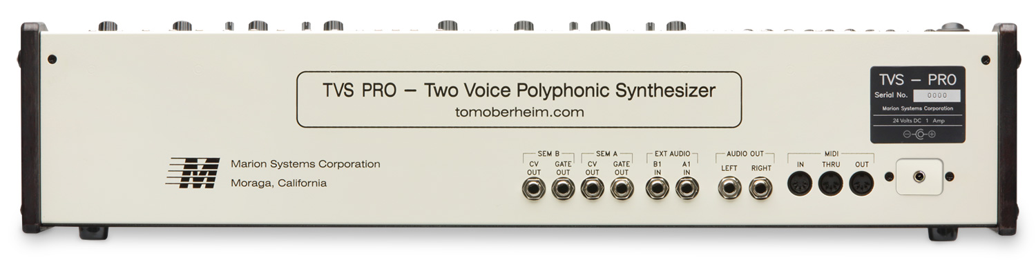 往年の名機がオリジナルの開発者により復活！Oberheimのアナログシンセ『Two Voice Pro Synthesizer ...
